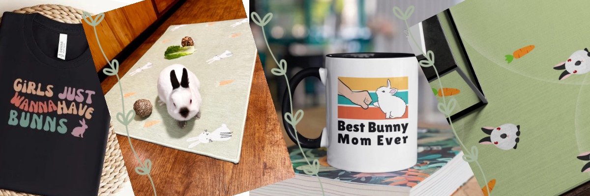 Rabbit supplies and bunny apparel. – Bunns & Stuff